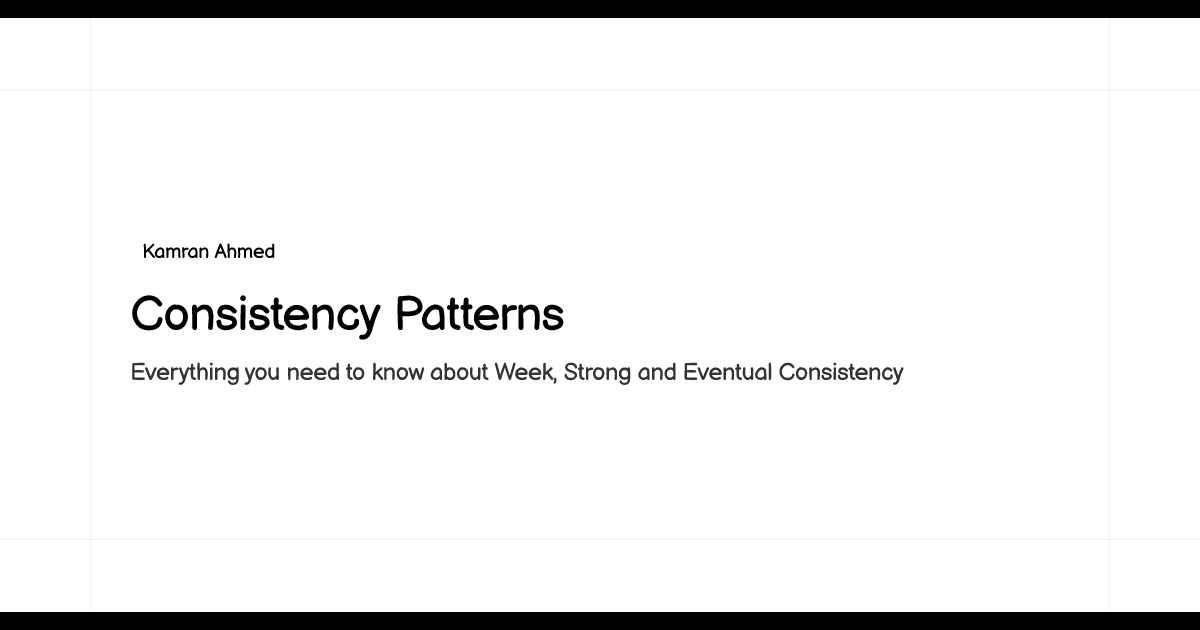 Consistency Patterns - somefileserver.online